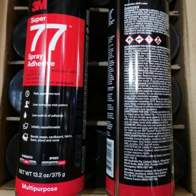 Jual Spray Adhesive 3M Super 77 3M multipurpose lem kertas 3m dll ...