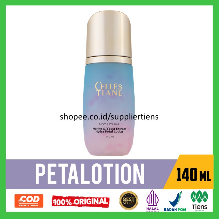 Jual CELLES TIANE MARINE & YEAST EXTRACT PETAL LOTION Tiens (140 ML ...
