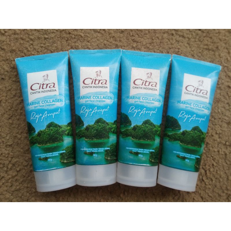Jual Citra Marine Collagen gel face cleanser ( Reject Kemasan ...