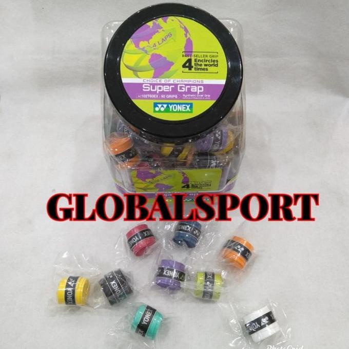 Jual Grip Raket Badminton Karet Tipis Yonex Barang 100% Asli | Shopee ...