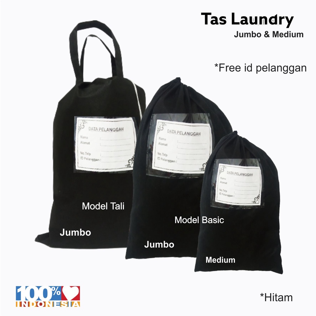 Jual Tas Laundry Jumbo / Laundry Bag / Tas Laundry Tebal / Tas Laundry ...