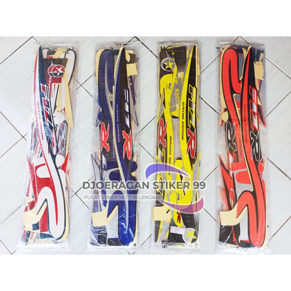 Jual Stiker Striping Lis Body Motor Fiz r Fizr F1zr Caltex / Polet ...