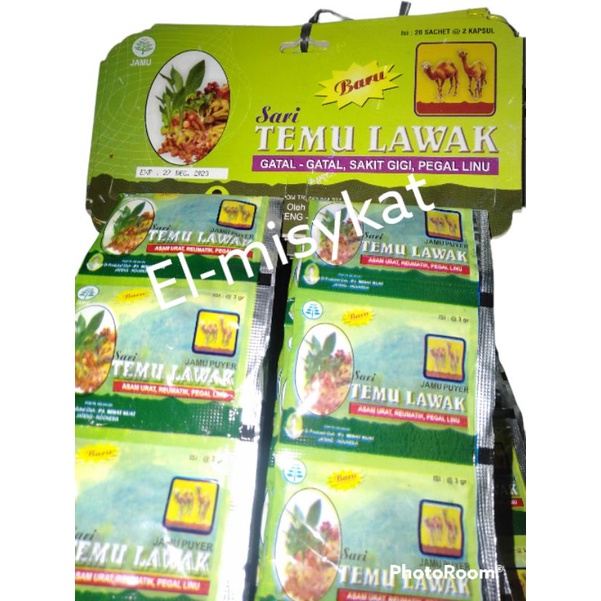 Jual Sari Temu Lawak, obat Pegel Linu dan kesemutan | Shopee Indonesia