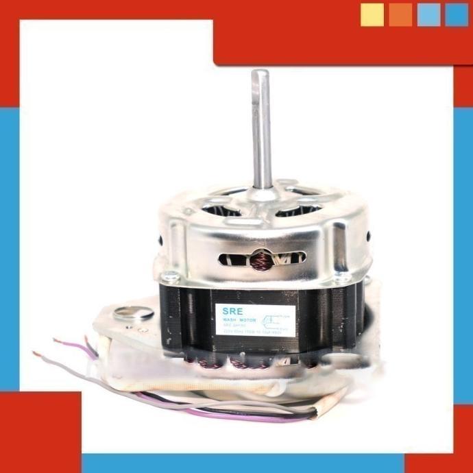 Jual Mesin Dinamo Pencuci WASH MOTOR SHARP Mesin Cuci 2 Dua Tabung ES ...