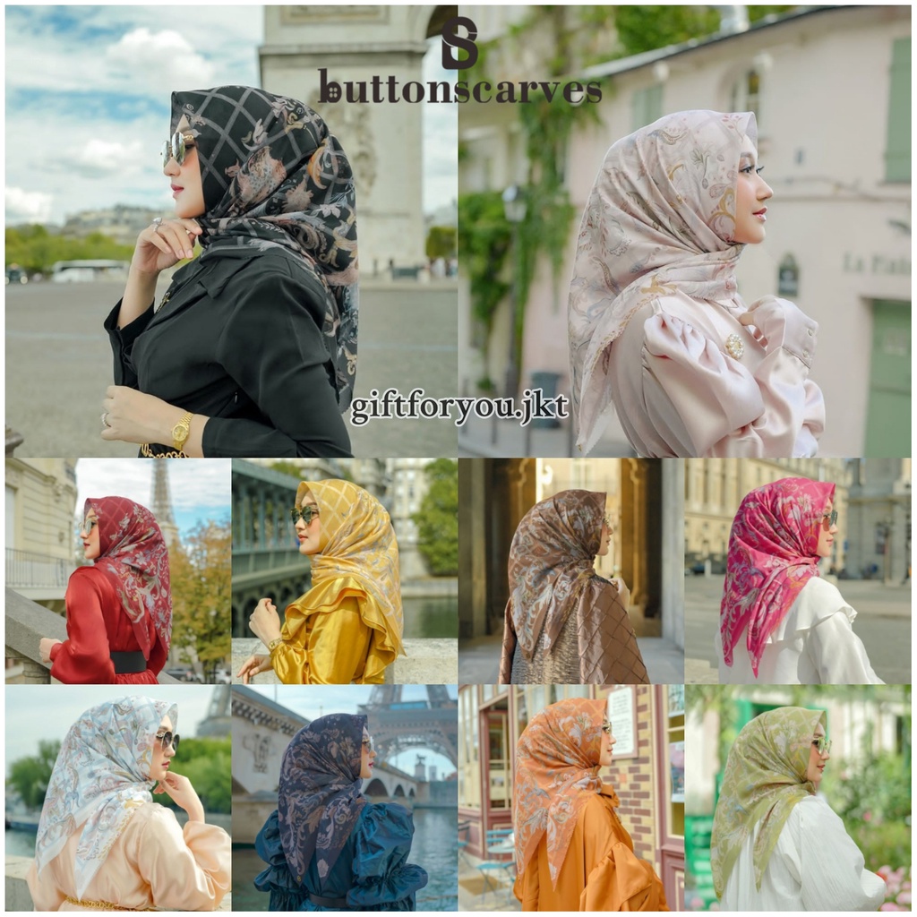 Jual Hijab Buttonscarves The Autograph Series 1 dan 2 Dian Pelangi ...