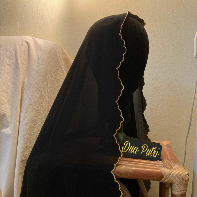 Jual TERMURAH!!!! SLAYER (VEIL) BORDIR MALAYSIA HITAM 2 METER FULL ...