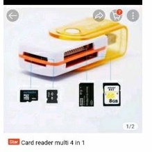Jual Card reader multi 4in1 | Shopee Indonesia