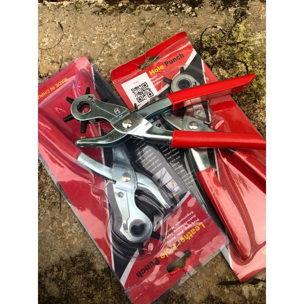 Jual Alat Tang Pembolong Pelubang Ikat Pinggang Sabuk Jam Hole Puncher ...