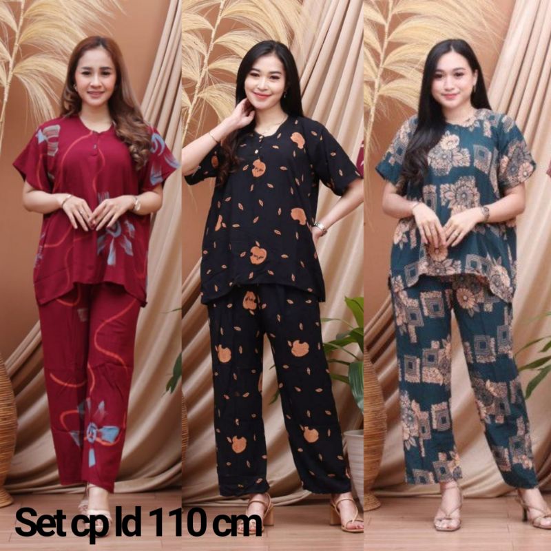 Jual SETELAN ONE SET BAJU TIDUR LD 110 CM // BABIDOL BUSUI | Shopee ...