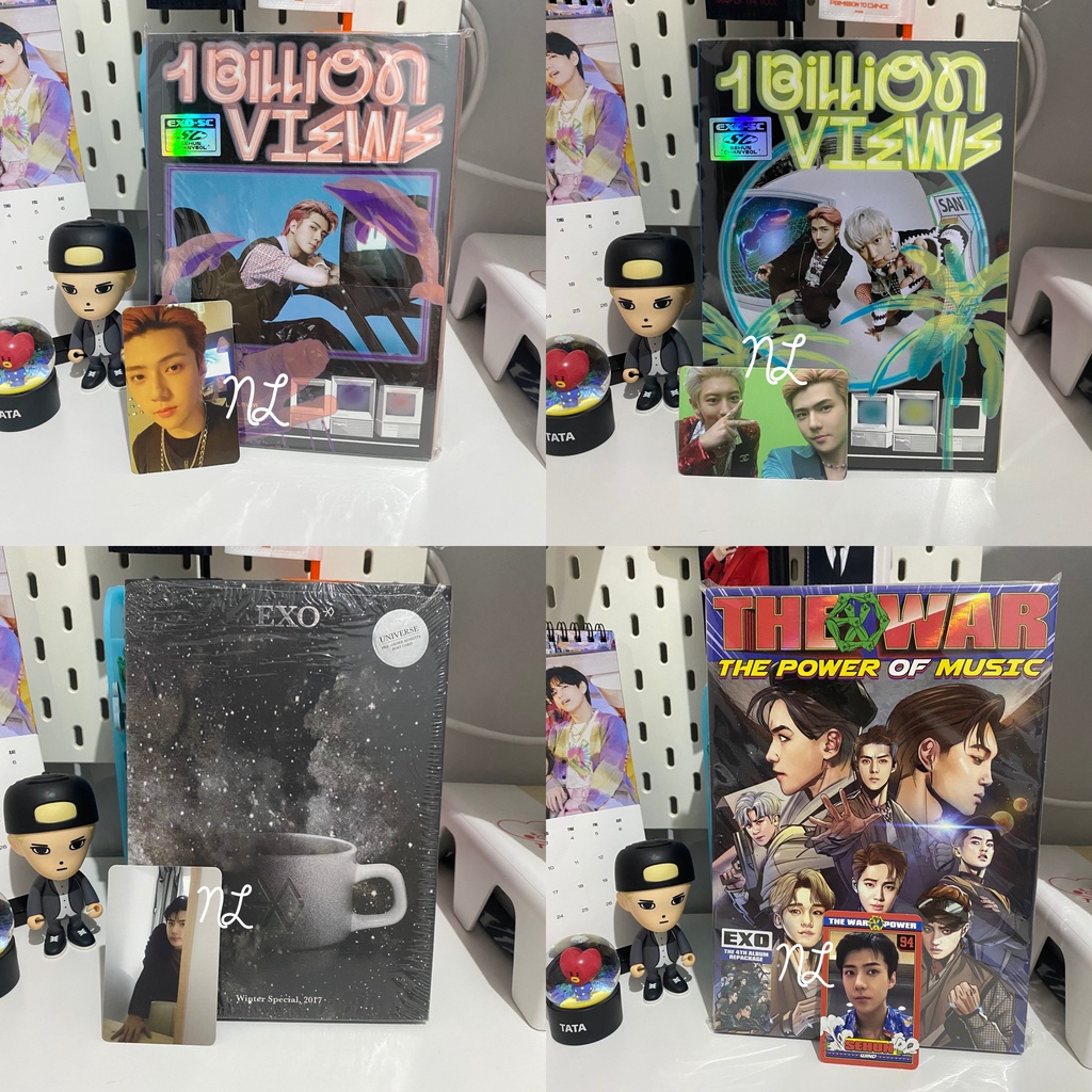 Jual Album EXO SC 1 Billion Views Universe The War Power Of Music Sehun ...