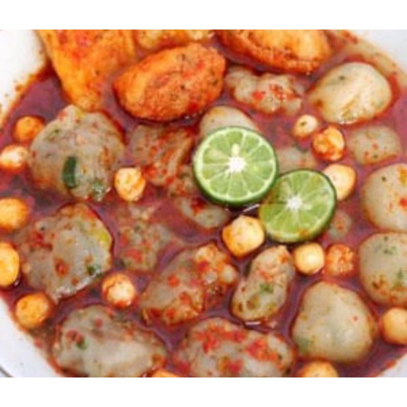 Jual Baso aci tulang rangu /bacitul paket komplit super pedas | Shopee ...