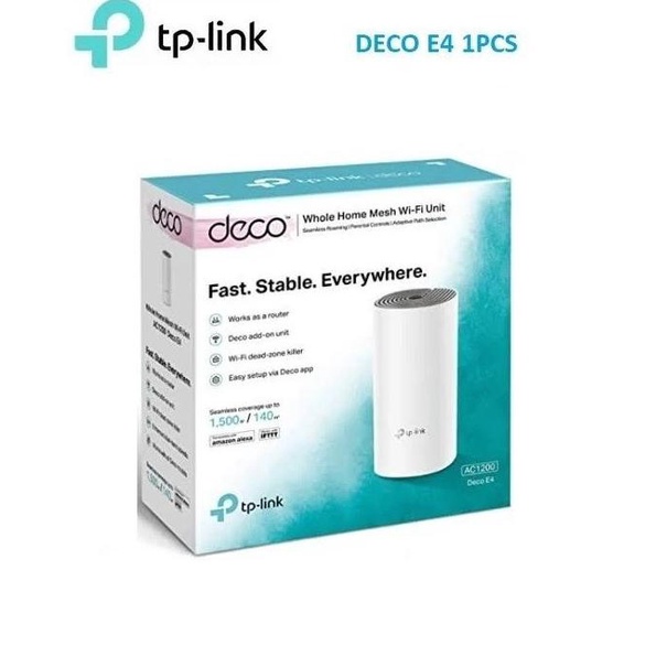 Jual TP-LINK DECO E4 1-PACK AC1200 Whole Home Mesh Wi-Fi System ...