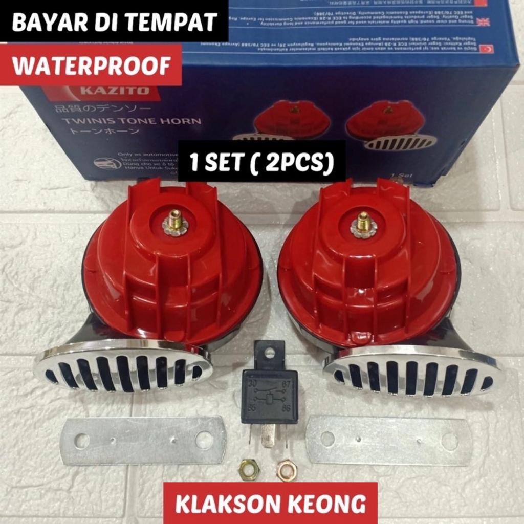 Jual PROMO KLASON KEONG DOUBLE (2pcs) + RELAY WATERPROOF UNIVERSAL ...