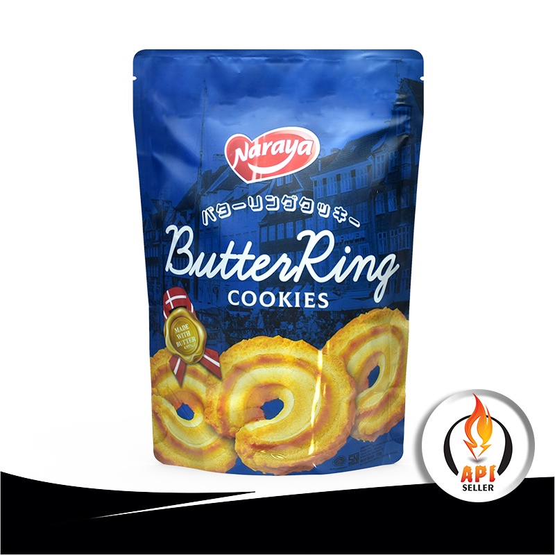 Jual Naraya Butter Ring Cookies 150gr | Shopee Indonesia