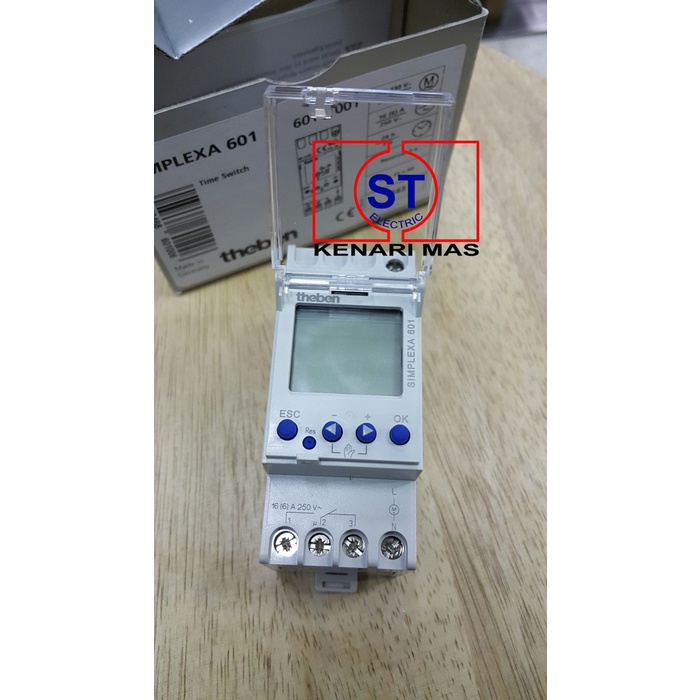 Jual Time Switch / Timer / Thebeen DIGITAL Simplexa 601 / 1 Minggu / 24 Jam | Shopee Indonesia