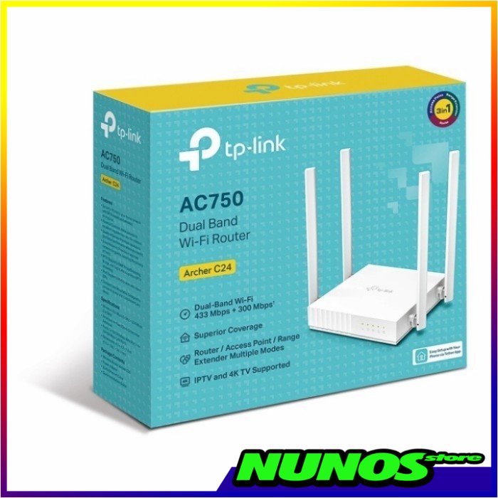 Jual Tp link Archer C24 AC750 Dual Band Wifi Router | Shopee Indonesia
