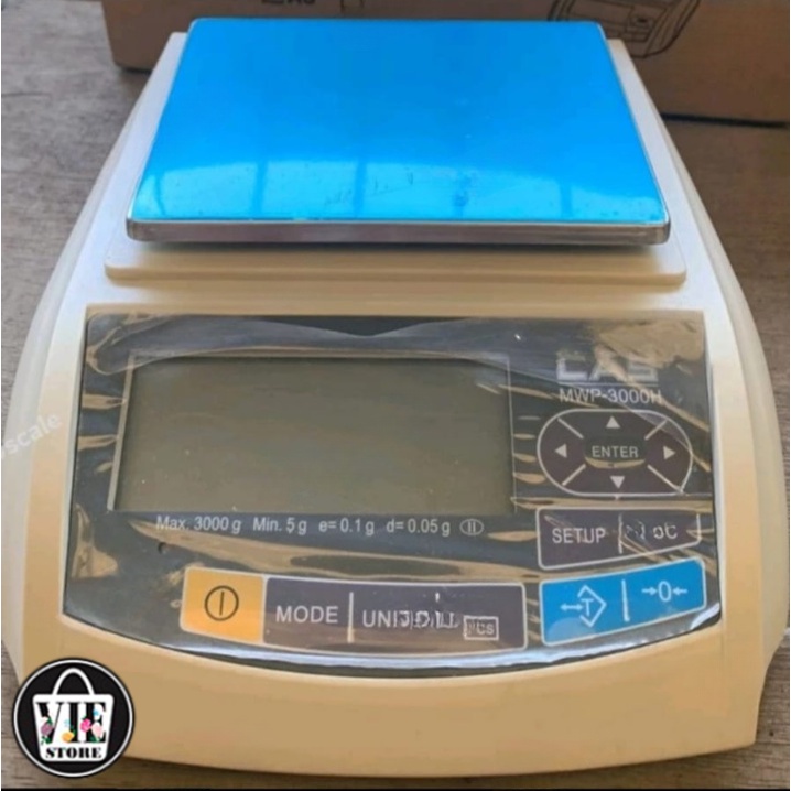 Jual Timbangan Emas CAS MWP-H 3000g x 0,05 gr Laboratorium/CAT 3000 GR ...