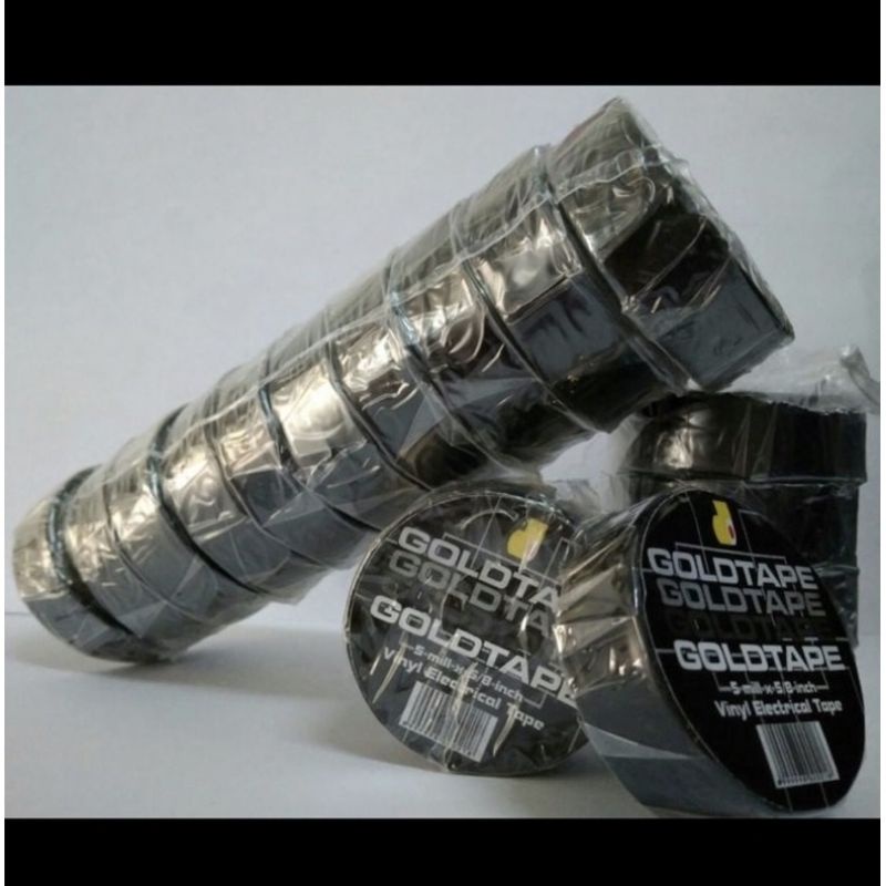 Jual Isolasi Gold Tape 1 Roll isi 10 pcs | Shopee Indonesia