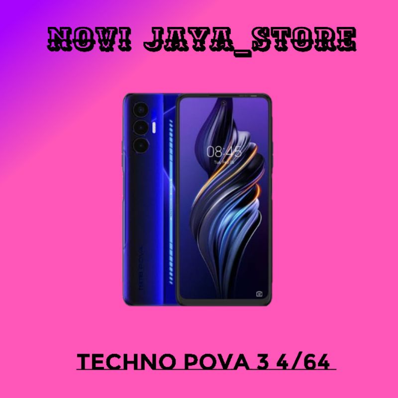 Jual Techno pova 3 4/64 garansi resmi | Shopee Indonesia