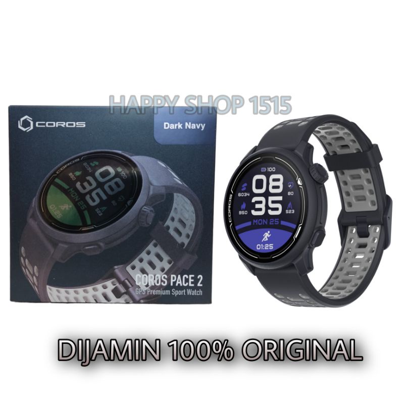 Jual COROS PACE 2 GPS PREMIUM SPORT WATCH ORIGINAL & GARANSI RESMI - DARK NAVY | Shopee Indonesia