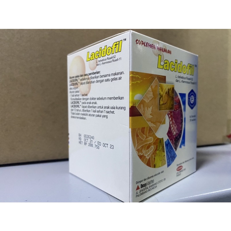 Jual Lacidofil Box Botol 60 Kapsul | Shopee Indonesia