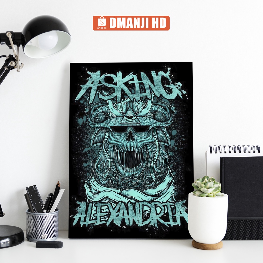 Jual DMANJI HD | Hiasan dinding Band Asking Alexandria | Poster bingkai ...