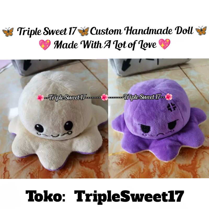 Jual Gurita Reversibel Kimdokja inumaki Custom Handmade by ...