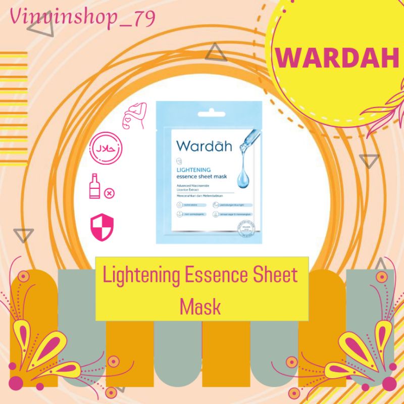 Jual Wardah Lightening Essence Sheet Mask | Shopee Indonesia