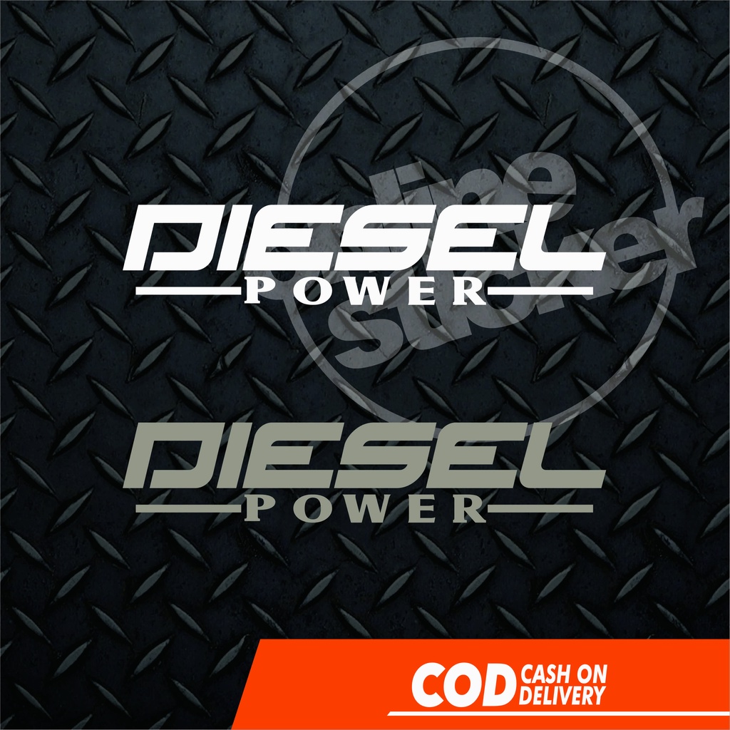 Jual Sticker Diesel Power | cutting menyala | Shopee Indonesia