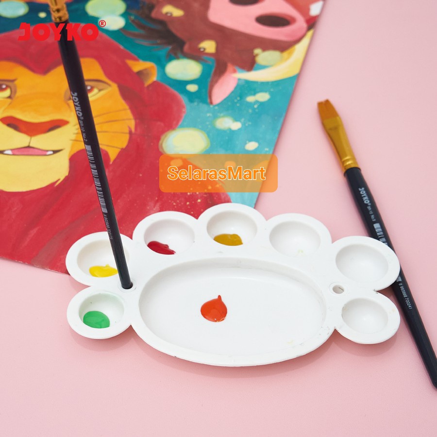 Jual JOYKO TEMPAT CAT COLOR/ PALETTE PAINTING PLT-114 [ PCS ] | Shopee ...