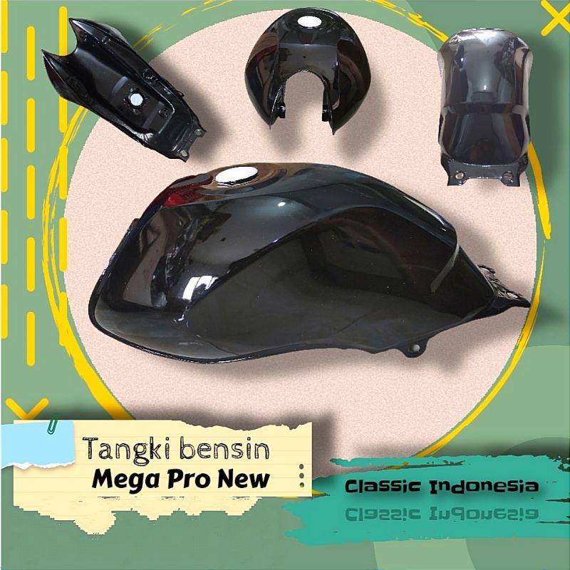 Jual tangki megapro primus tangki bensin mega pro 2006 2007 2008 2009 ...