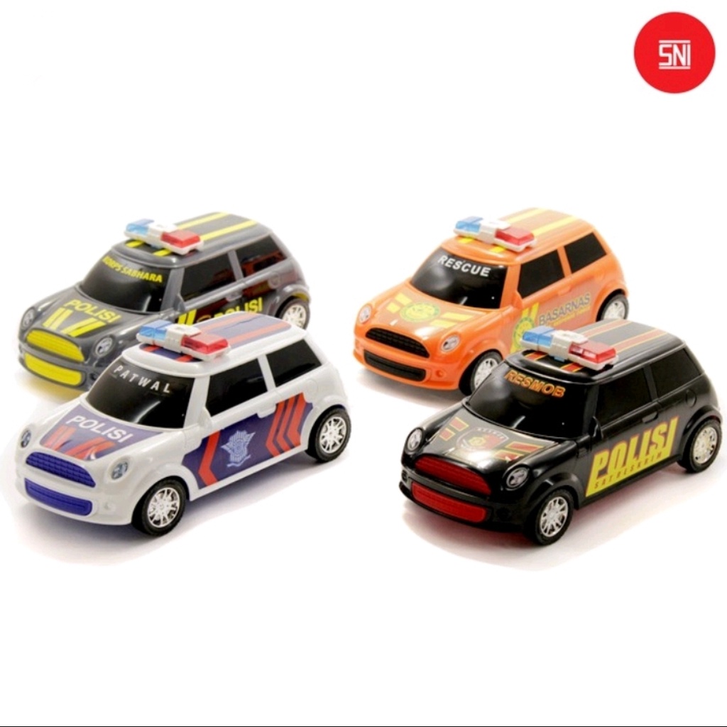Jual MOBIL MOBILAN POLISI INDONESIA MINI COOPER RKC02126-2 | Shopee ...