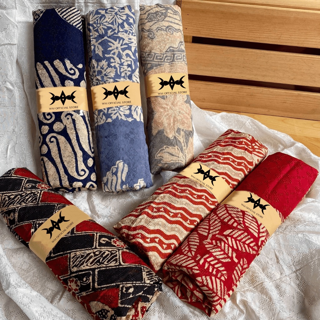 Jual Kain Batik Viscose Motif Seri -9 / Semi Sutra / Kain Premium ...