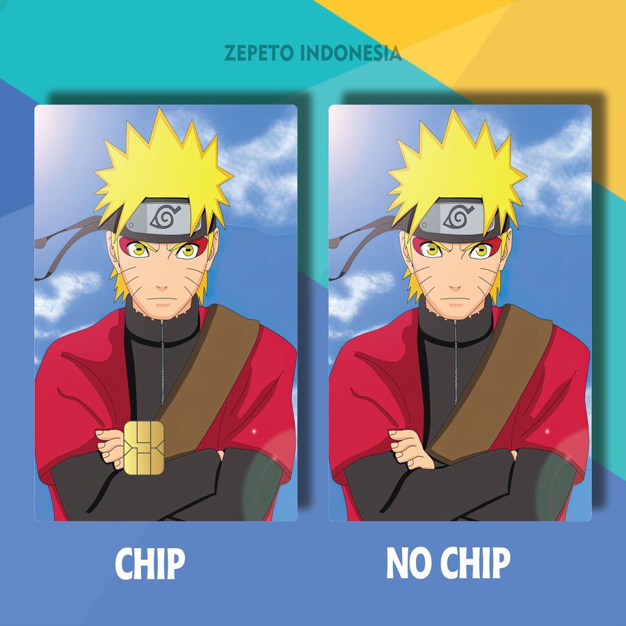 Jual STICKER KTP ANIME SASUKE SAKURA JEC3M/SMEWJ/ COVER KTP ANIME ...