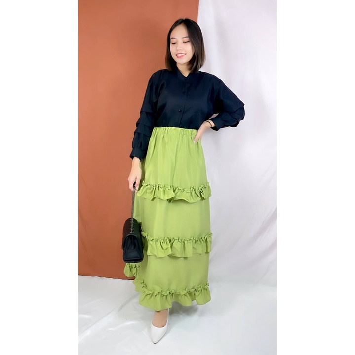 Jual RX Fashion - YORIE SKIRT KATUN TWISTCONE/ Korean Skirt / Rok ...