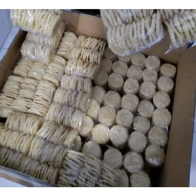 Jual Rengginang singkong/Eyek2 Pathilo/3 Warna | Shopee Indonesia