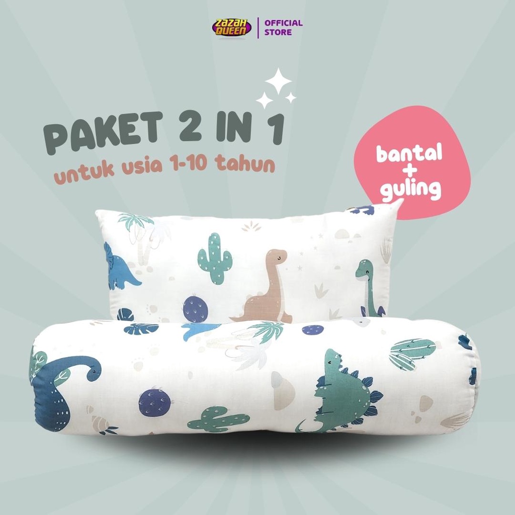 Jual [PAKET HEMAT] Bantal Guling Junior / Bantal Guling Anak | Shopee ...
