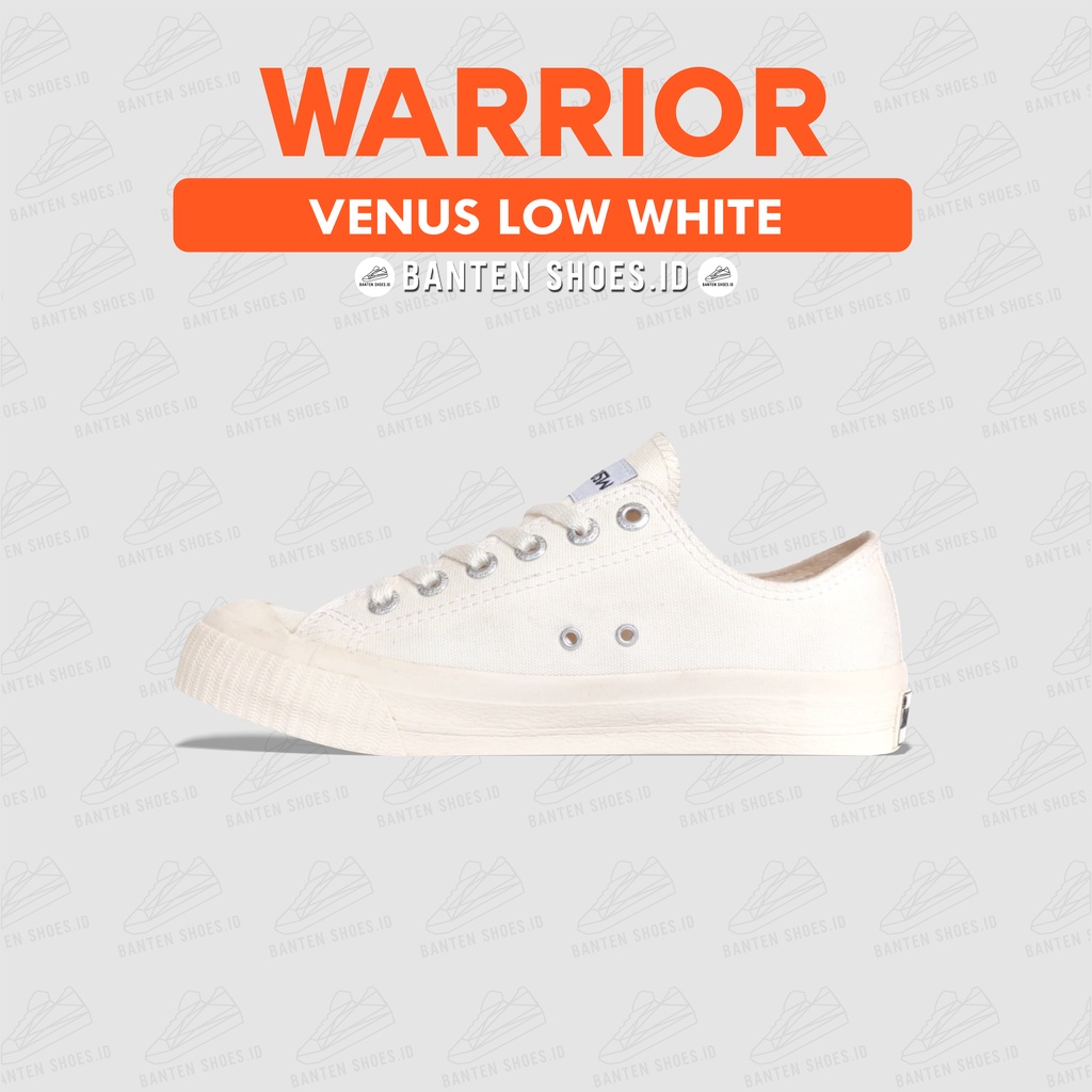 Jual Sepatu Warrior Venus Low White Original Made In Indonesia | Shopee ...