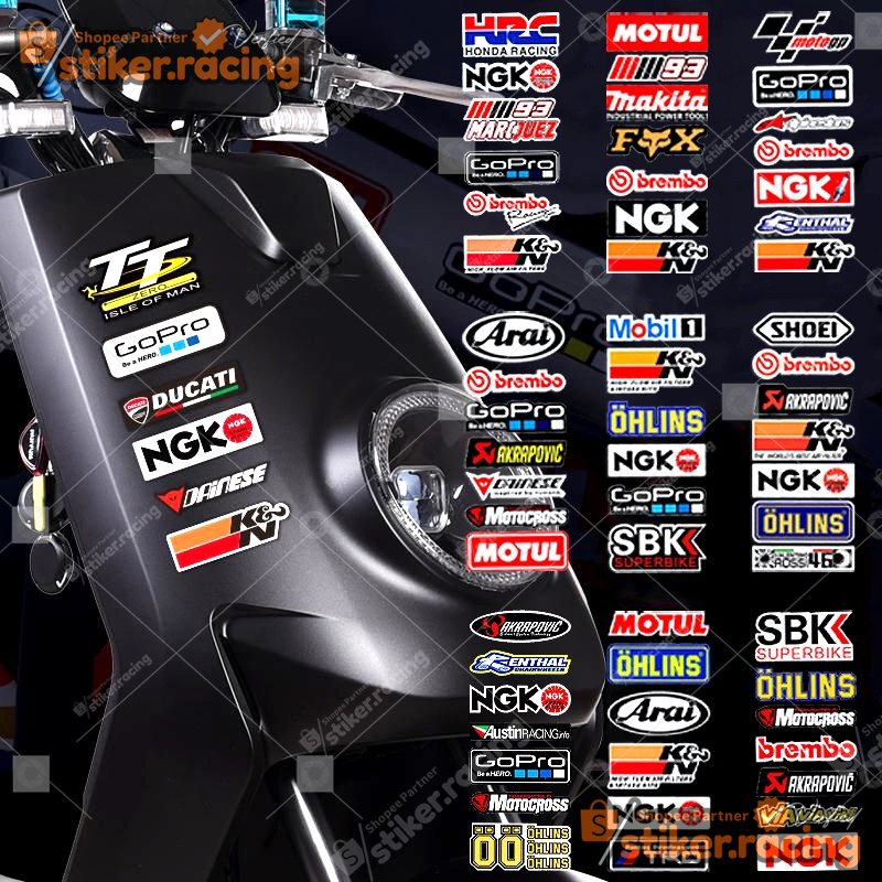 Jual STIKER RACING LOGO STIKER PRINTCUT STIKER KEREN MOTOR | Shopee ...
