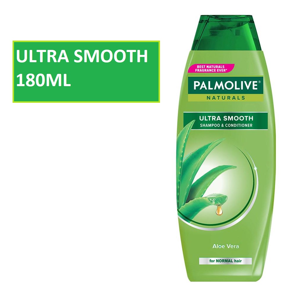 Jual Shampoo & Conditioner Rambut Ultra Smooth 180ml Palmolive Naturals ...