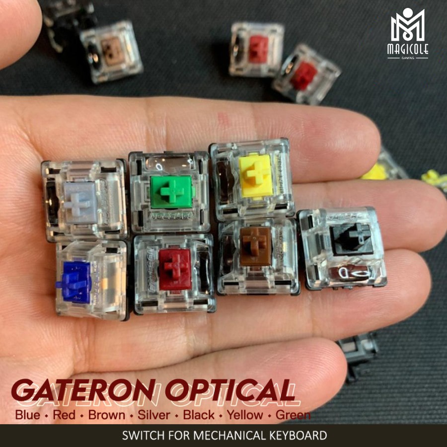 Jual Gateron Optical Switch for Mechanical Gaming Keyboard | Shopee ...