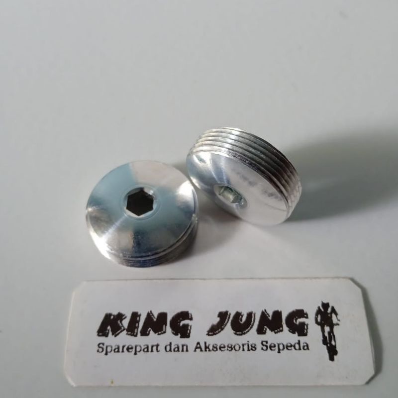 Jual Crankset Dust Cap/Baut tutup crank M22 alumunium dural | Shopee ...
