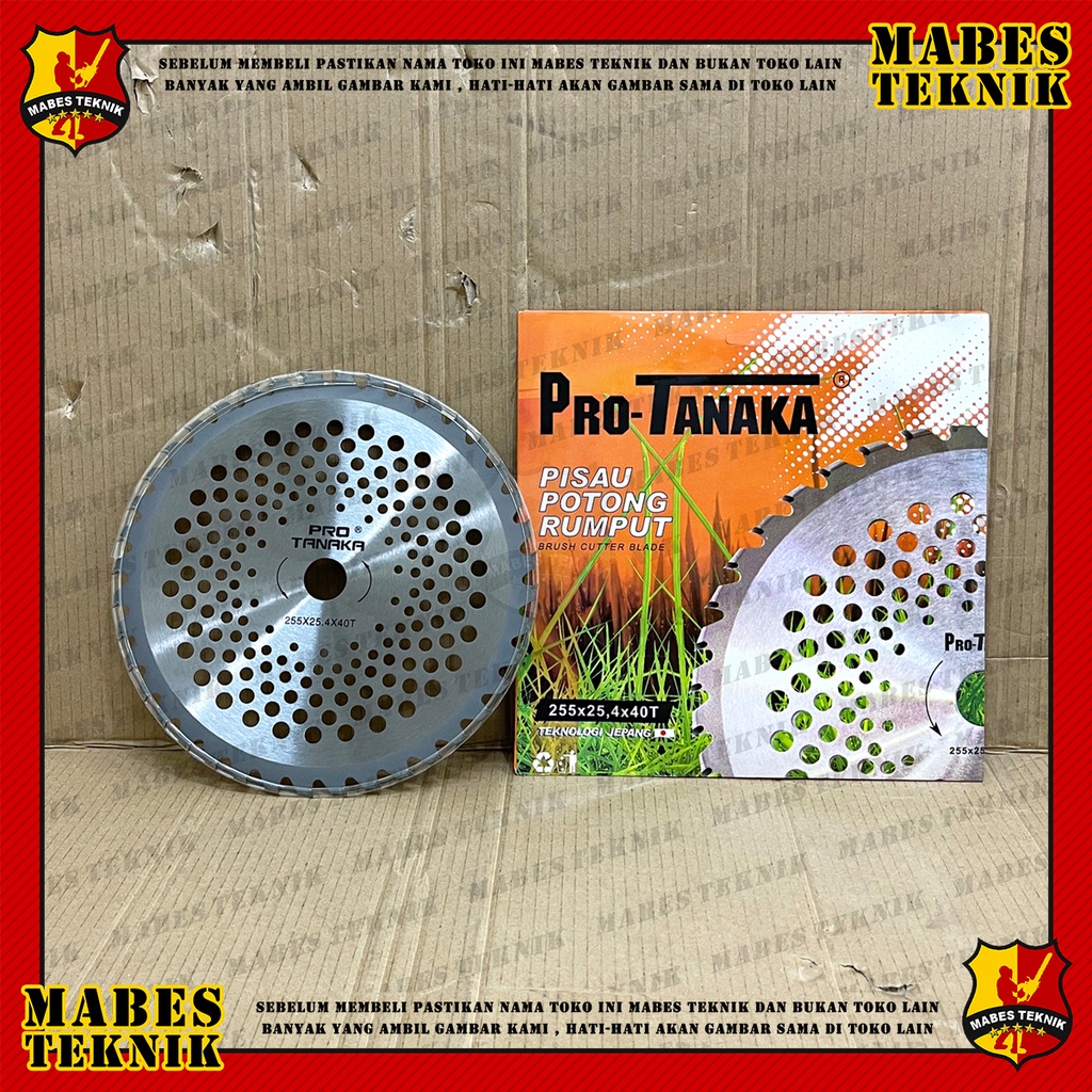 Jual PISAU BULAT PRO-TANAKA GIGI 40 MESIN POTONG RUMPUT / ROUND BLADE ...