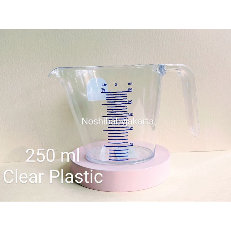 Jual Gelas takar / Gelas ukur Plastik ukuran 250/500 ml | Shopee Indonesia