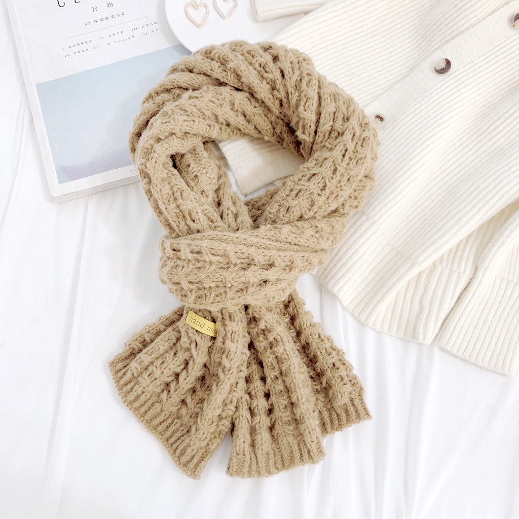 Jual SYPA syal rajut panjang tebal jumbo knit musim dingin winter shawl ...