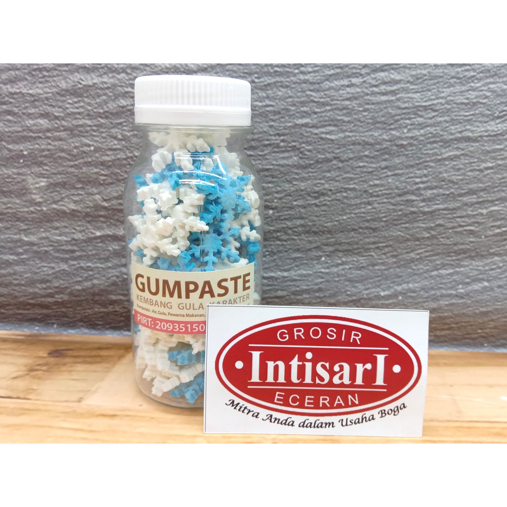 Jual Sprinkle Snowflake Biru Putih / Hiasan Kue / Cake Topper | Shopee ...