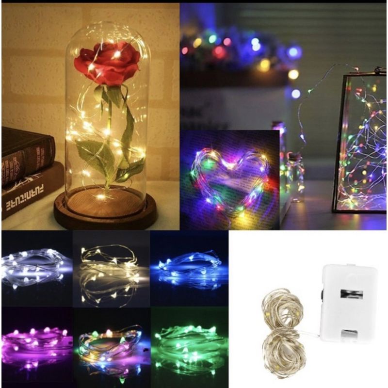 Jual Lampu Tumblr Kawat Natal Warna Kuning / Lampu Hias Kawat LED ...