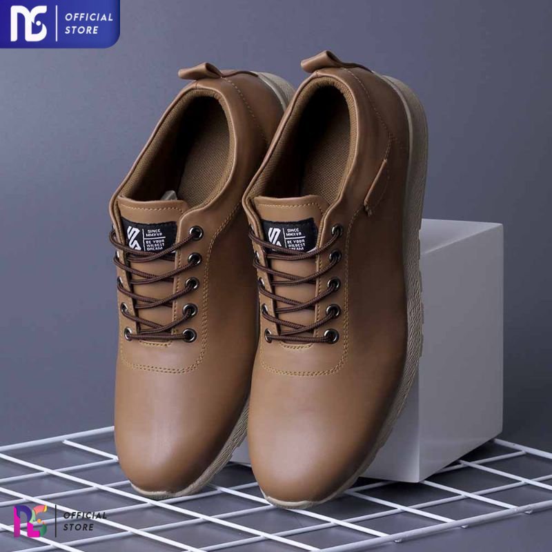 Jual Sepatu Formal Pria Pantofel Brown Kulit Stylish Premium | Sepatu ...