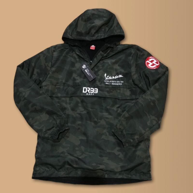 Jual Jaket Cagoule DR99 Edisi Vespa World Days 2022 | Shopee Indonesia