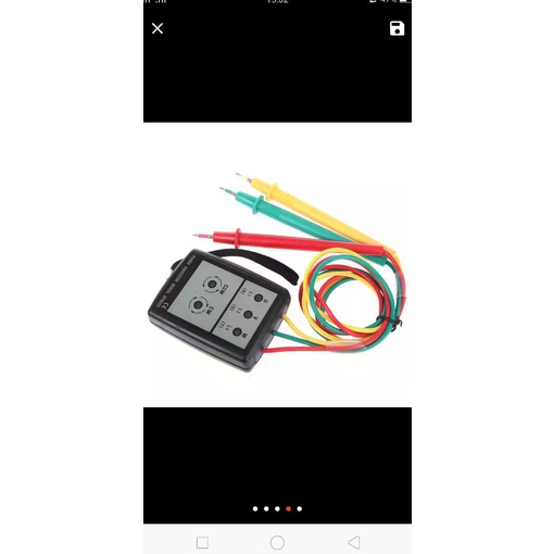 Jual Digital Three 3 Phase Sequence Indicator With Open Phase Checker ...